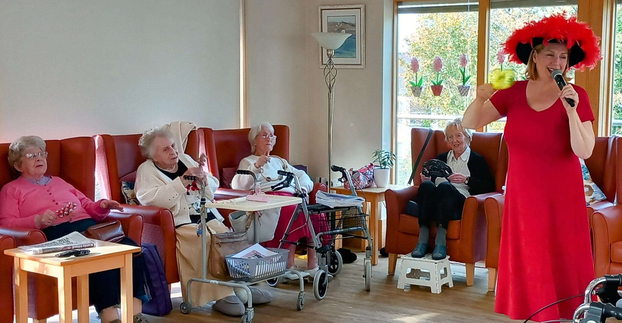 A Jolly Afternoon with Sandra Currie | Abbeyfield Hoylake & West Kirby